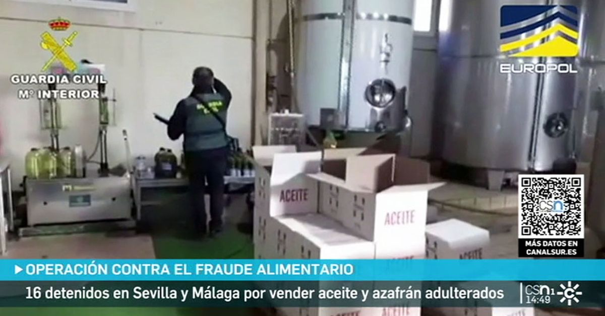 Caen en Sevilla una red que vendía aceite no apto para el consumo