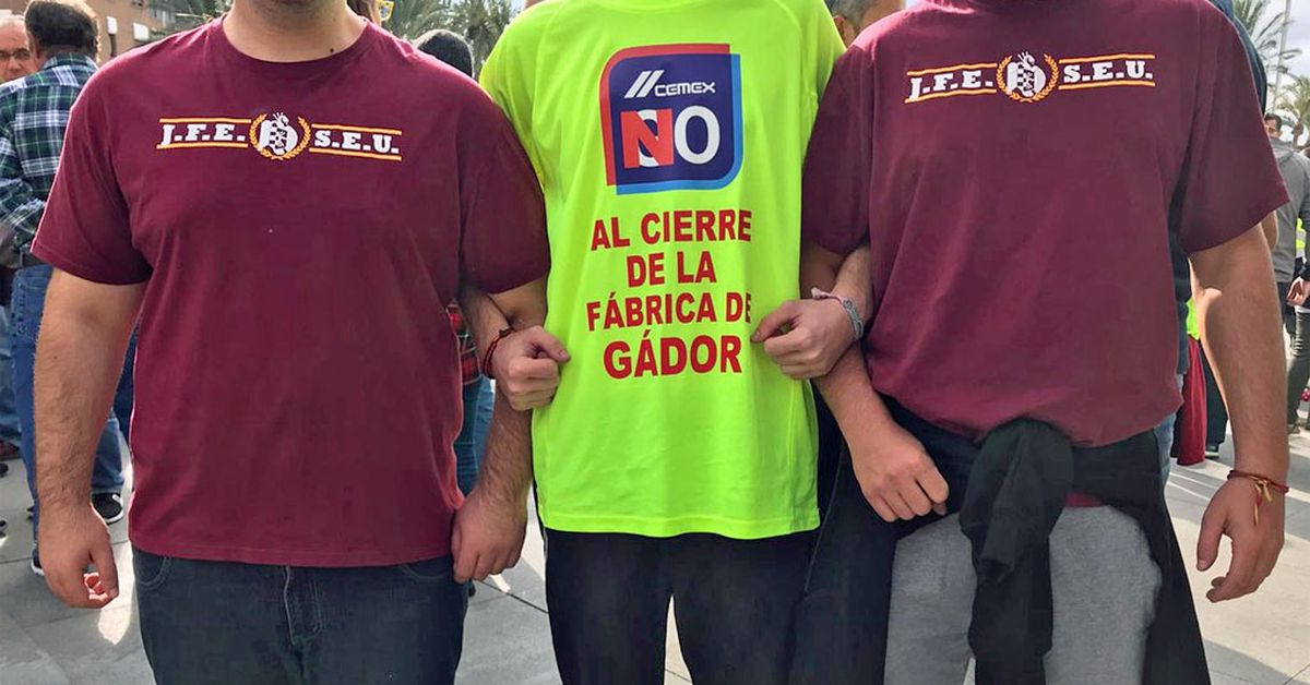 Preocupación en Gádor por el anunciado cierre de CEMEX