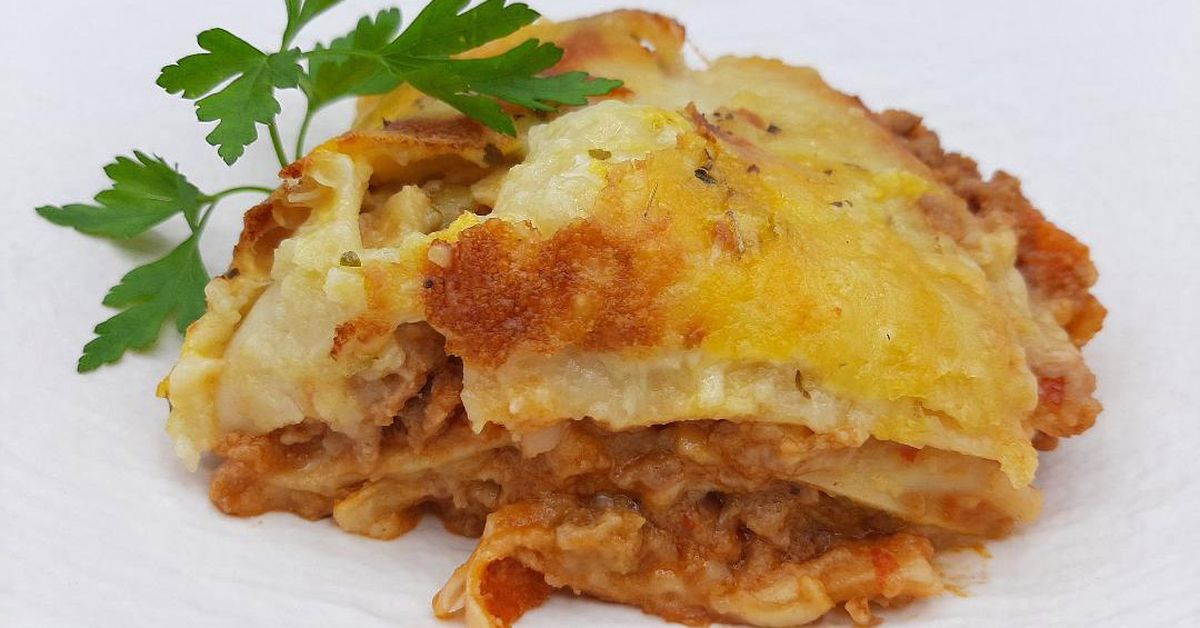 Lasaña de cerdo con romesco, nueva propuesta de "Cómetelo"