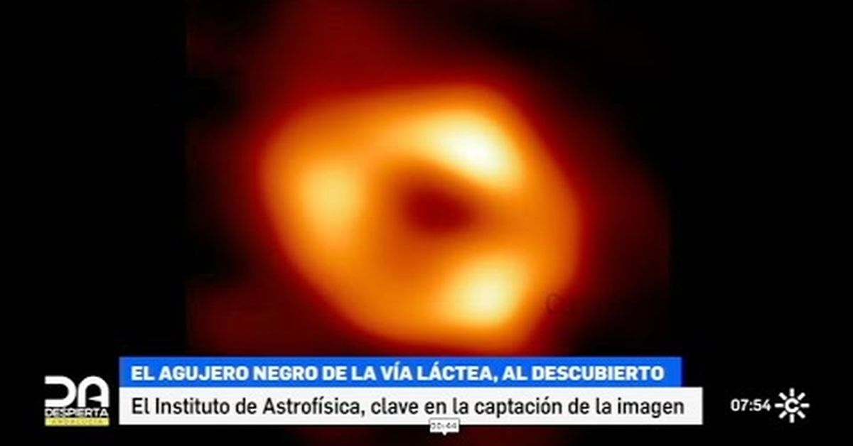El agujero negro del corazón de la Vía Láctea fotografiado