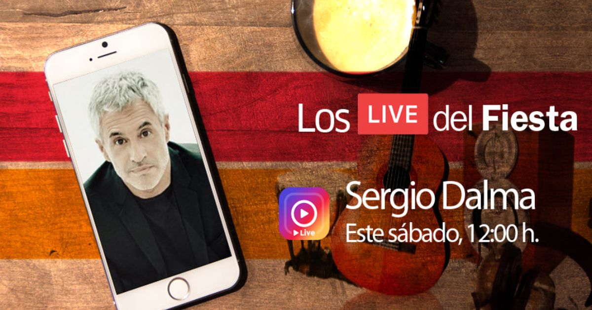 Sergio Dalma en directo en la radio y en tu móvil