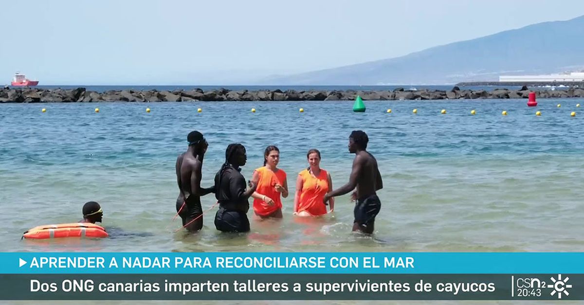 Aprender a nadar para reconciliarse con el mar tras sobrevivir a una ...