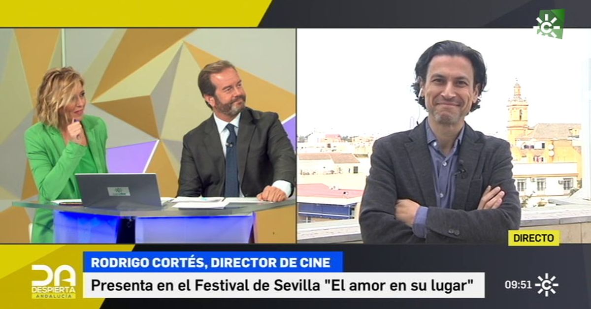 Rodrigo Cortés presenta en Sevilla su nuevo trabajo "El amor en su lugar"