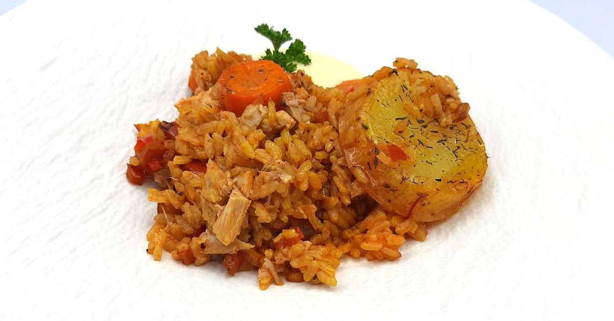 Paella de pollo con alioli de yogurt, una receta provechosa y novedosa ...