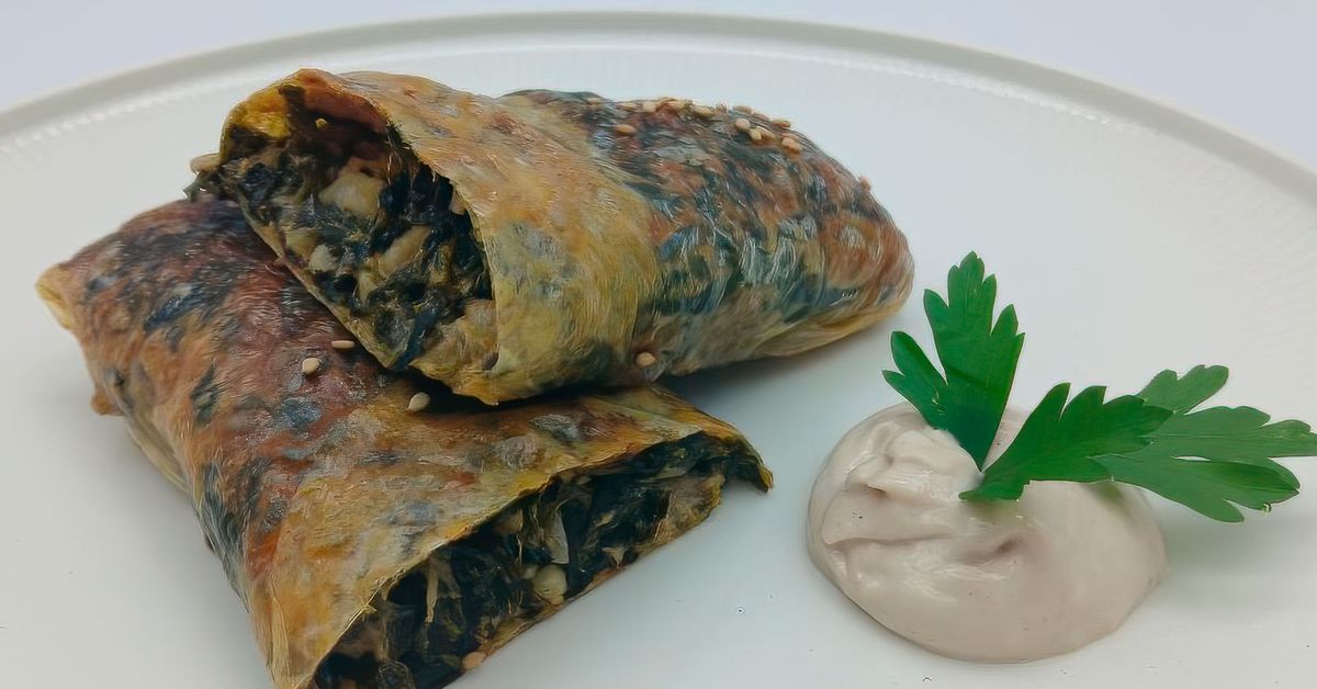 Caracolas crujientes de queso y crêpes rellenos, en "Cómetelo"