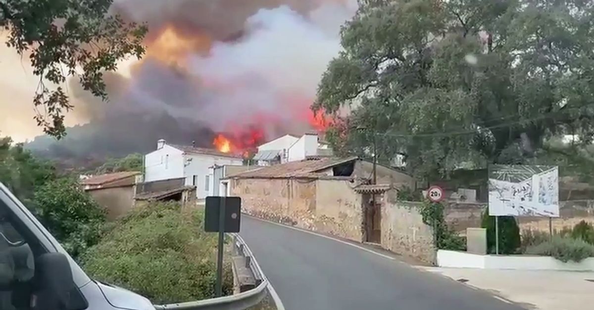Evolución favorable del fuego en Los Romeros y El Quejigo