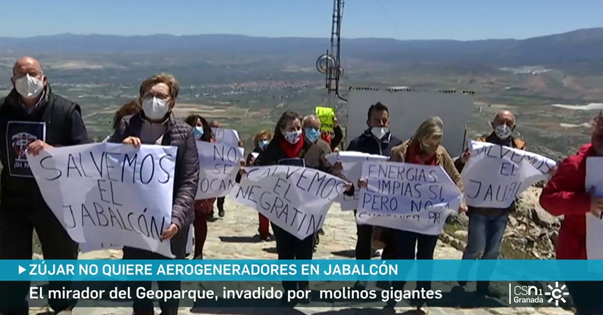 Zújar no quiere aerogeneradores en el cerro de Jabalcón