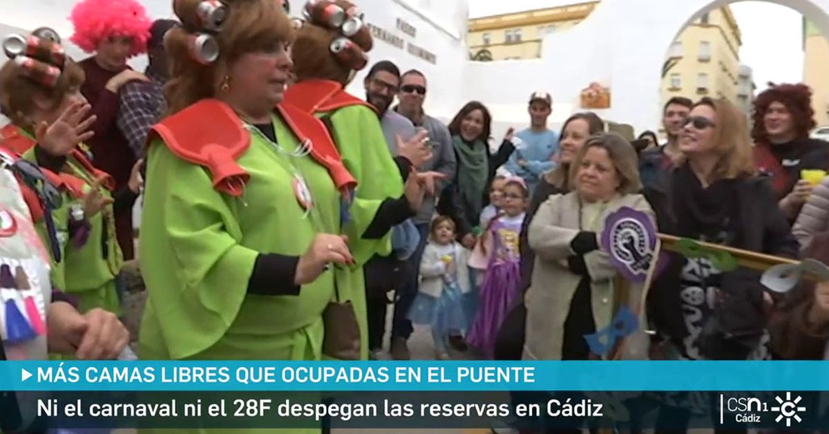 Más camas libres que ocupadas en Cádiz, pese al Puente y el Carnaval ...