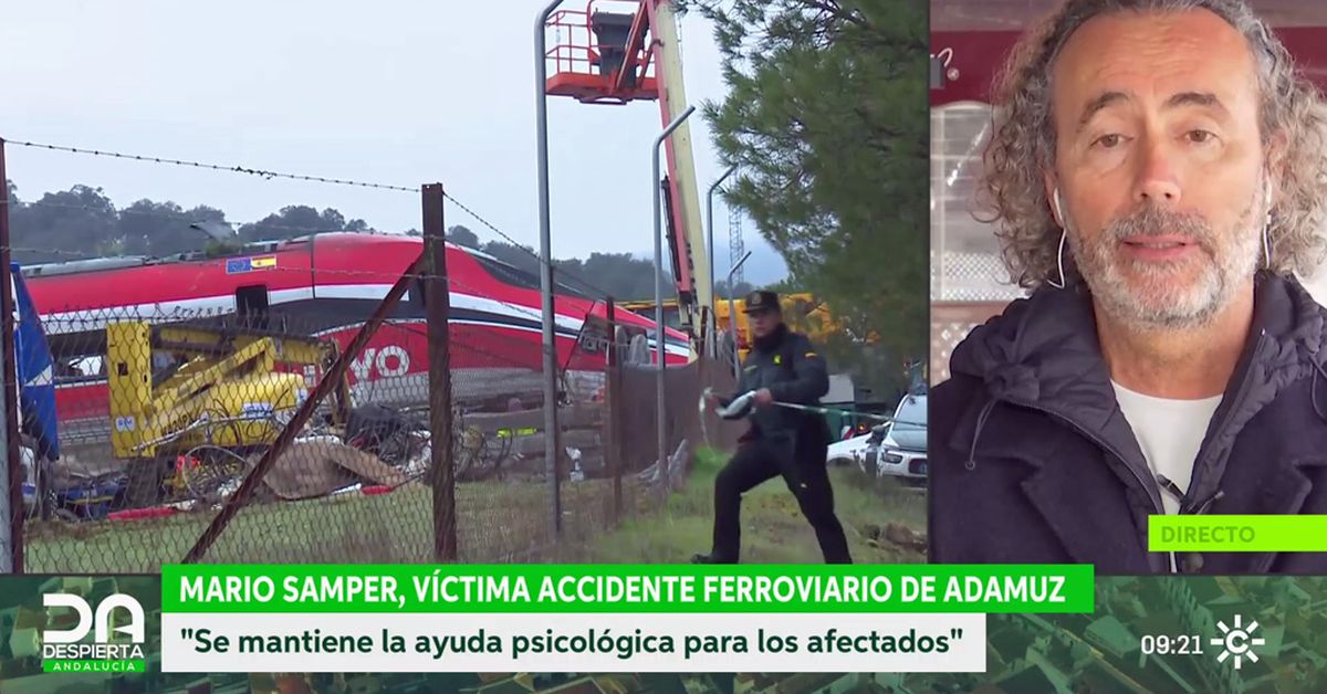Mario Samper, superviviente de Adamuz: "Casi un mes después del ...