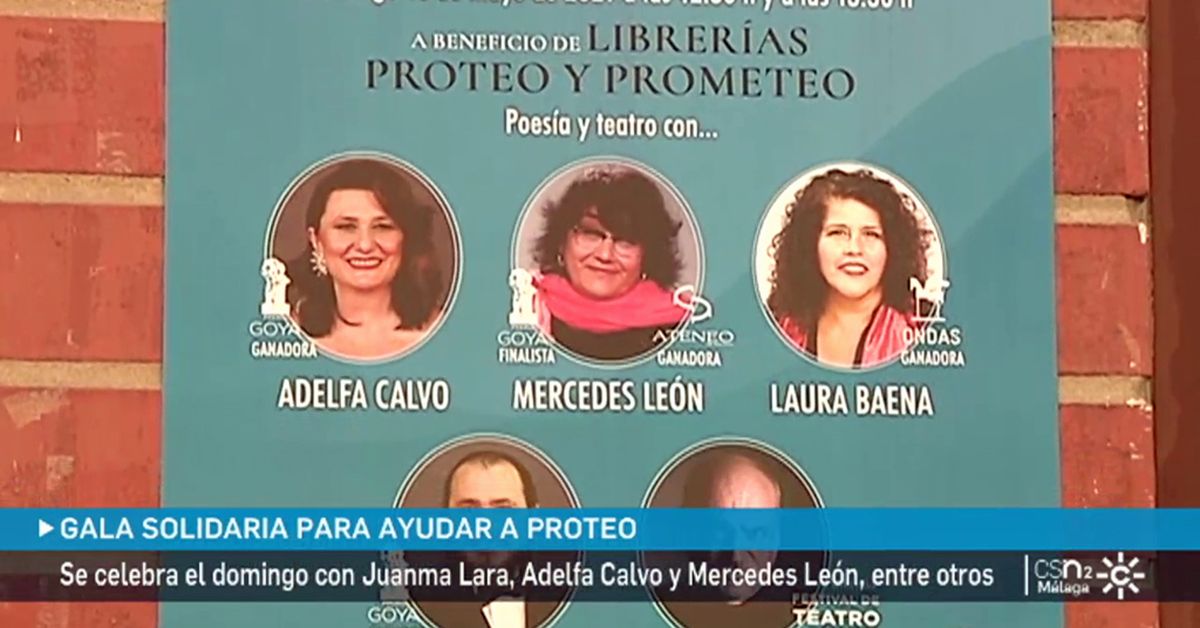 Gala de cine en Málaga para ayudar a la librería Proteo