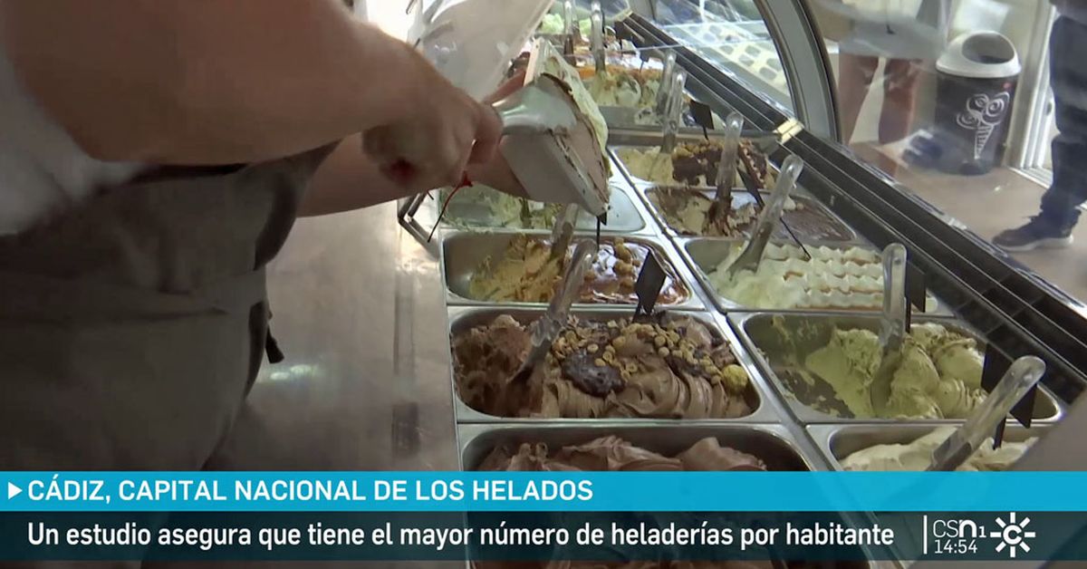 Cádiz, el paraíso de los helados