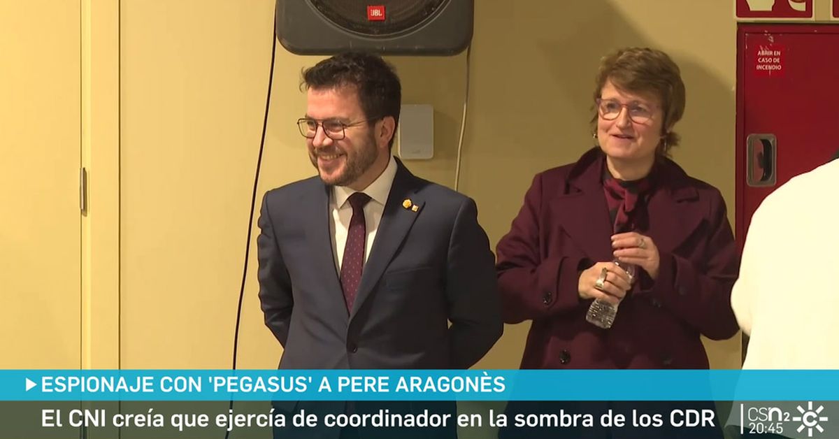El CNI pidió el aval del Supremo para espiar a Aragonès