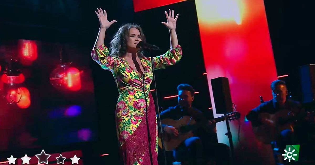Esperanza Soria cautiva con su elegancia y poderío cantando por Rocío ...