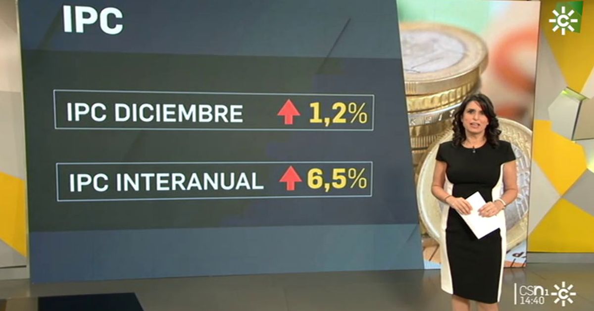 El IPC cierra 2021 en el 6,5%