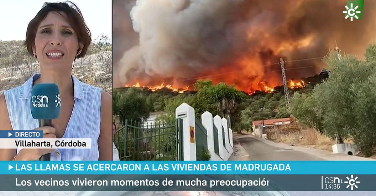 Respiro en Villaharta: el Infoca controla las llamas que amenazaban al ...