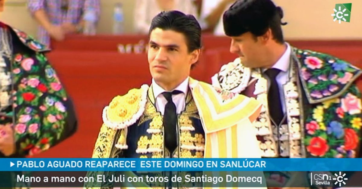 Pablo Aguado reaparece en Sanlúcar de Barrameda