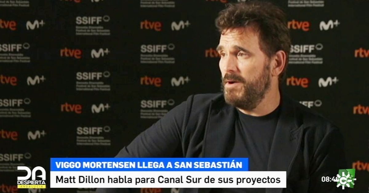 Matt Dillon habla para Canal Sur de sus proyectos