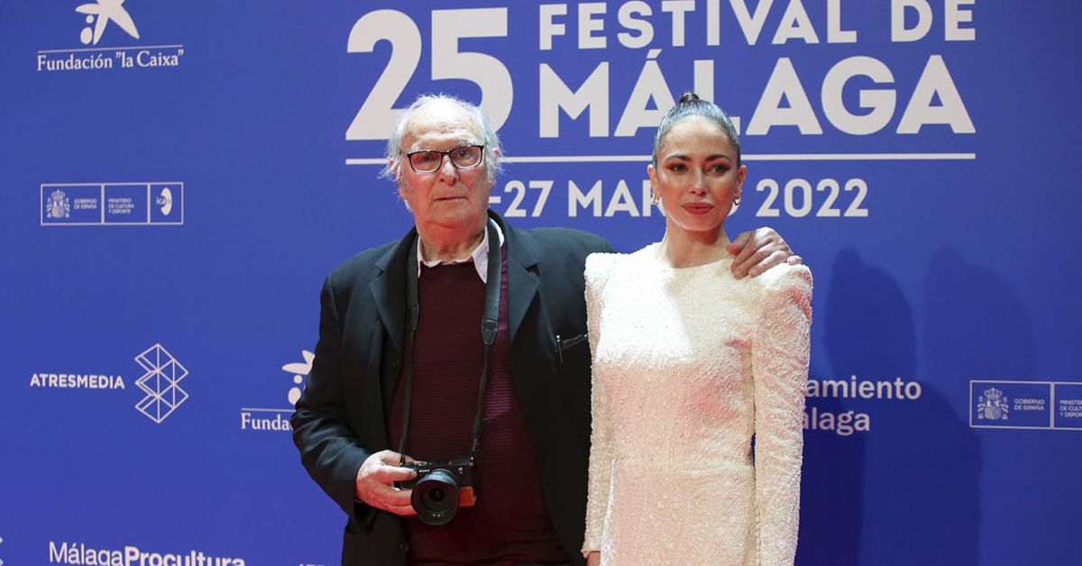Carlos Saura recoge la Biznaga de Honor del Festival de Cine de Málaga