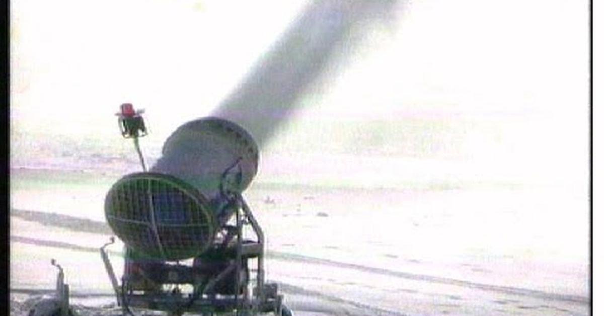 En 1995 Sierra Nevada, espera la nieve