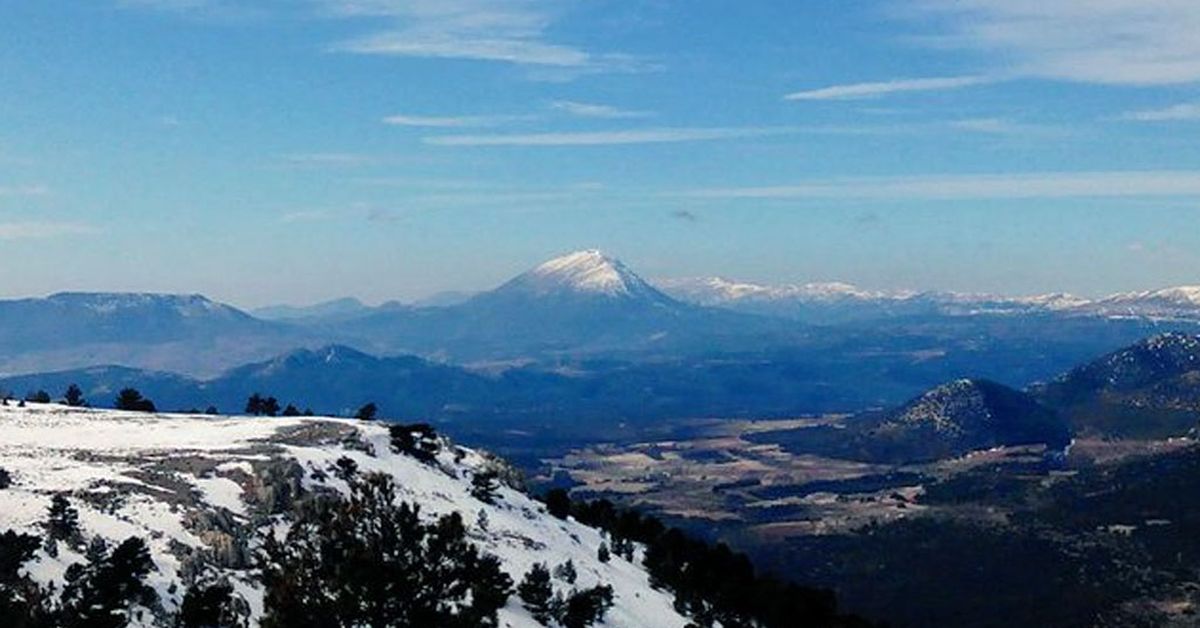 25 grados bajo cero entre Jaén y Granada