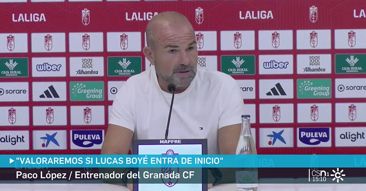 López: "Si competimos al máximo nivel, somos incómodos para cualquier ...