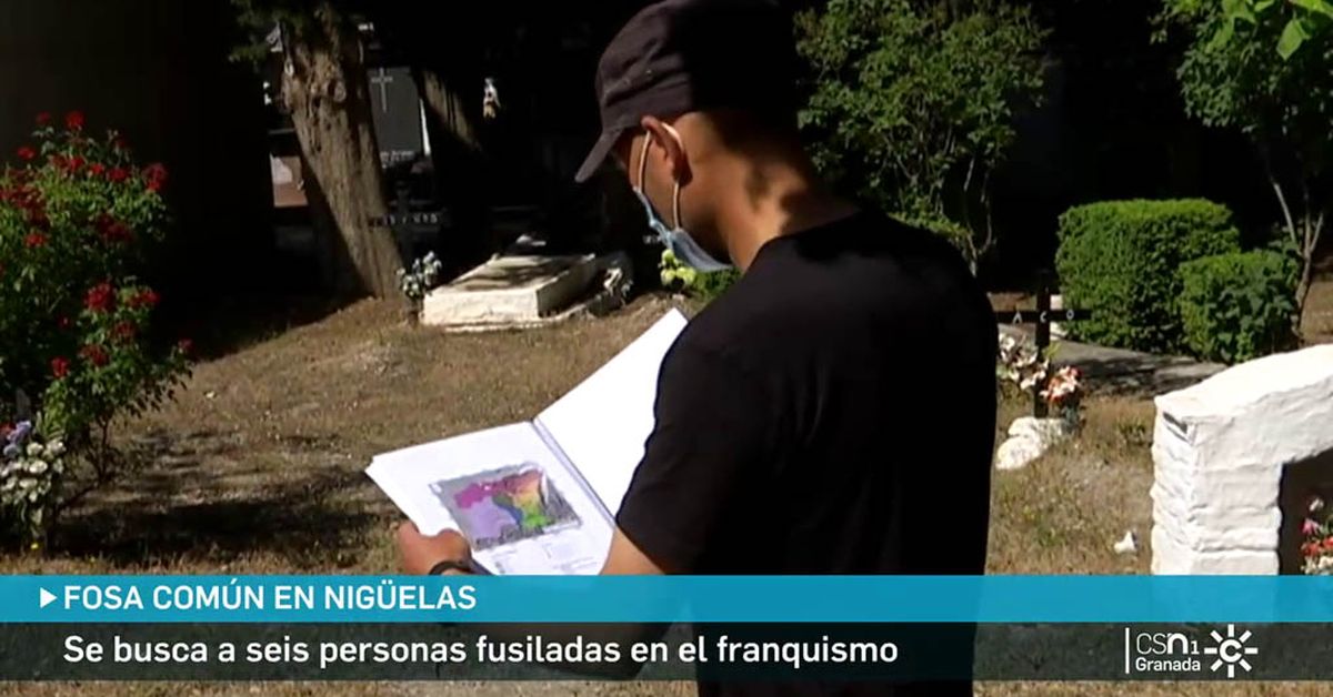 La fosa común en Nigüelas, Granada, ve la luz