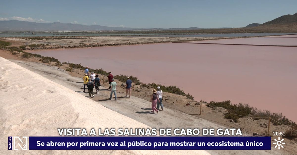 Las salinas del Cabo de Gata-Níjar se abren por primera vez al público