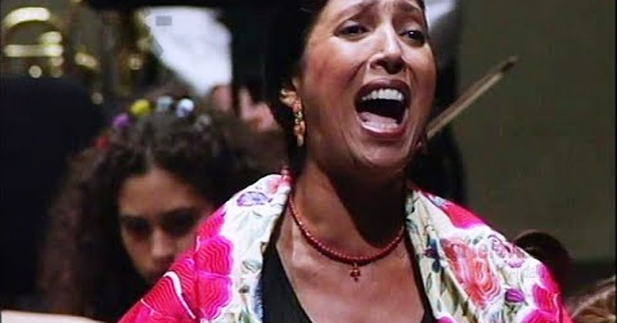 Esperanza Fernández canta la zarzuela Margot