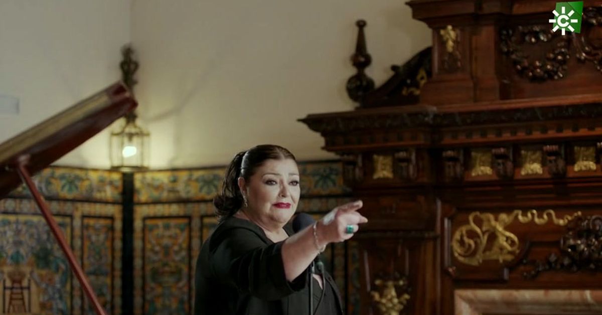 Charo Reina derrocha sentimiento con su interpretación de "Cinco farolas"